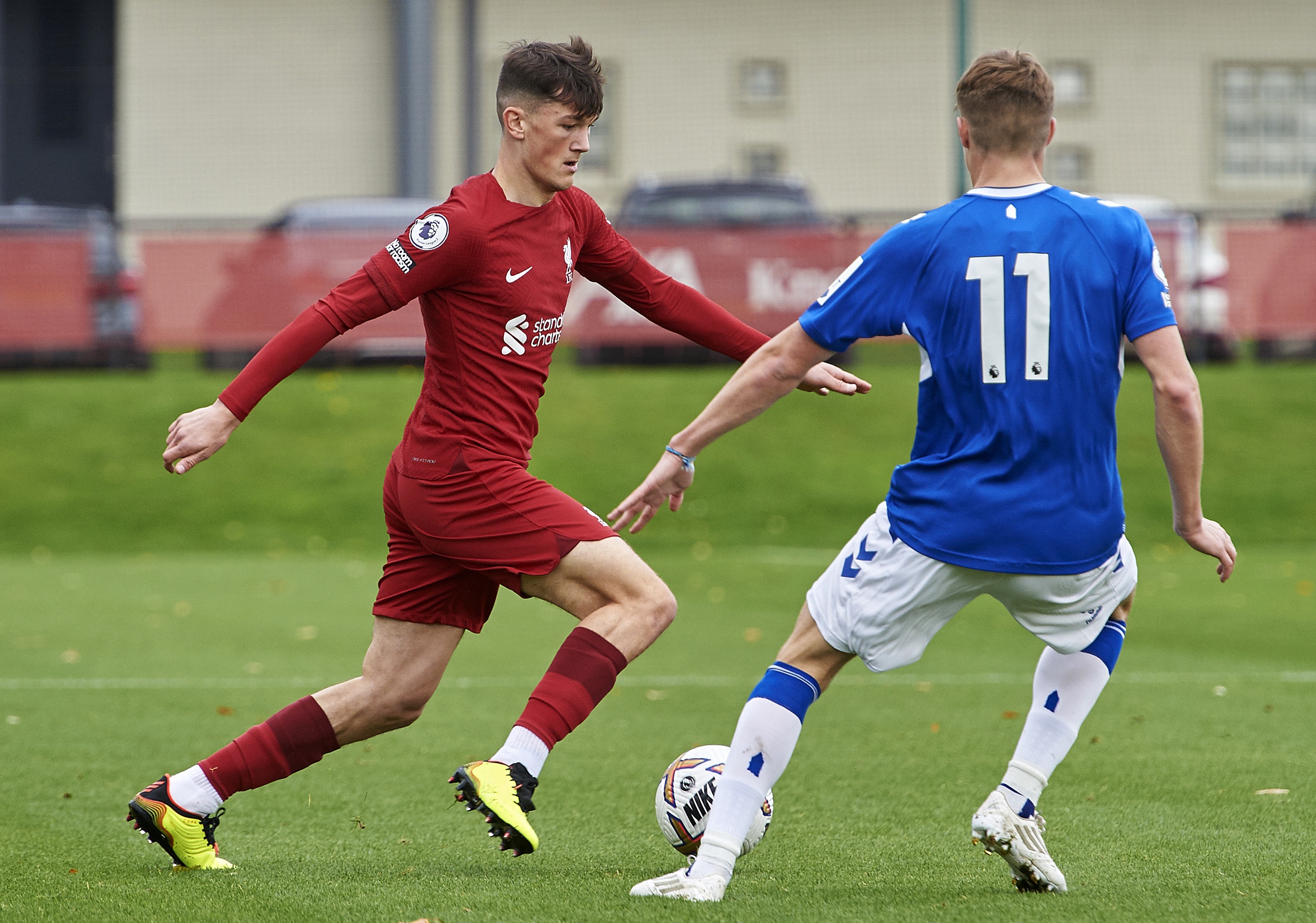 Endelig fikk supporterne se Calvin Ramsay. Hovedpersonen selv var i ...