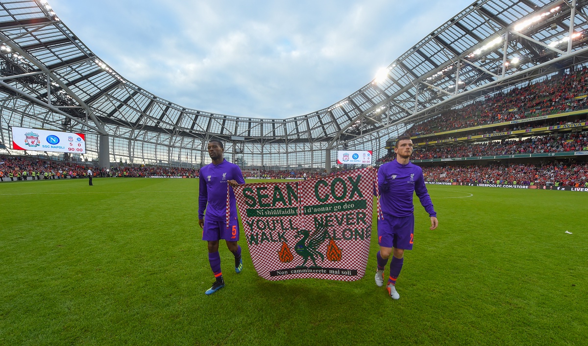 Viste sin støtte til Sean Cox | Arkiv