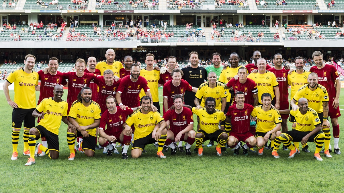 José Enrique tilbake i aksjon da legendelaget slo Dortmund | Arkiv