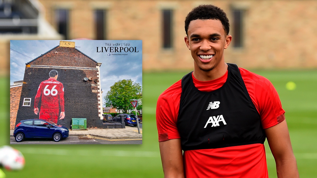 Sjekk det enorme veggmaleriet av Trent! | Arkiv