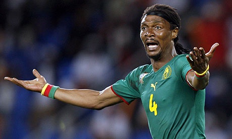 Rigobert Songs Kamerun måtte se seg slått av Shaqiri og Sveits | Arkiv