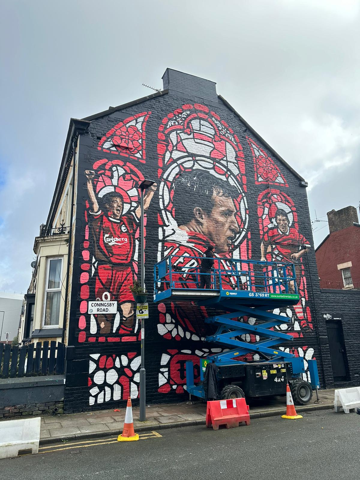 Nå får Fowler galemaleri ved Anfield | Liverpool FC Supporters Club Norway