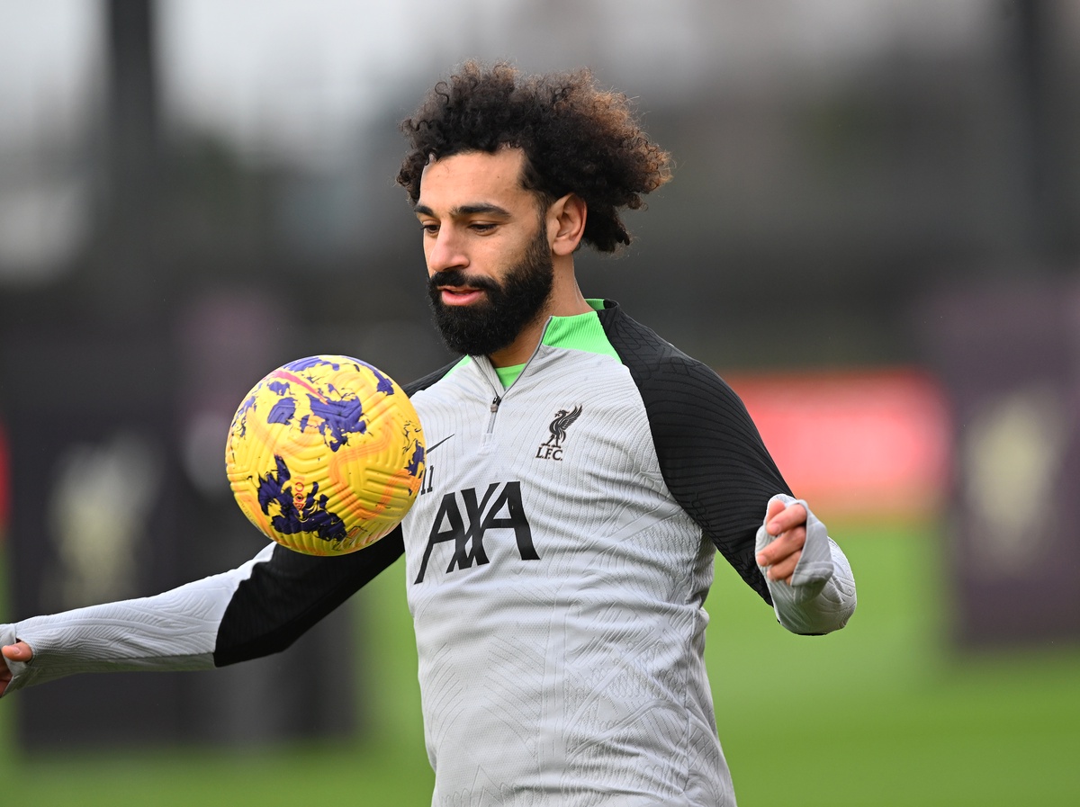 Salah er tilbake i full trening! | Arkiv