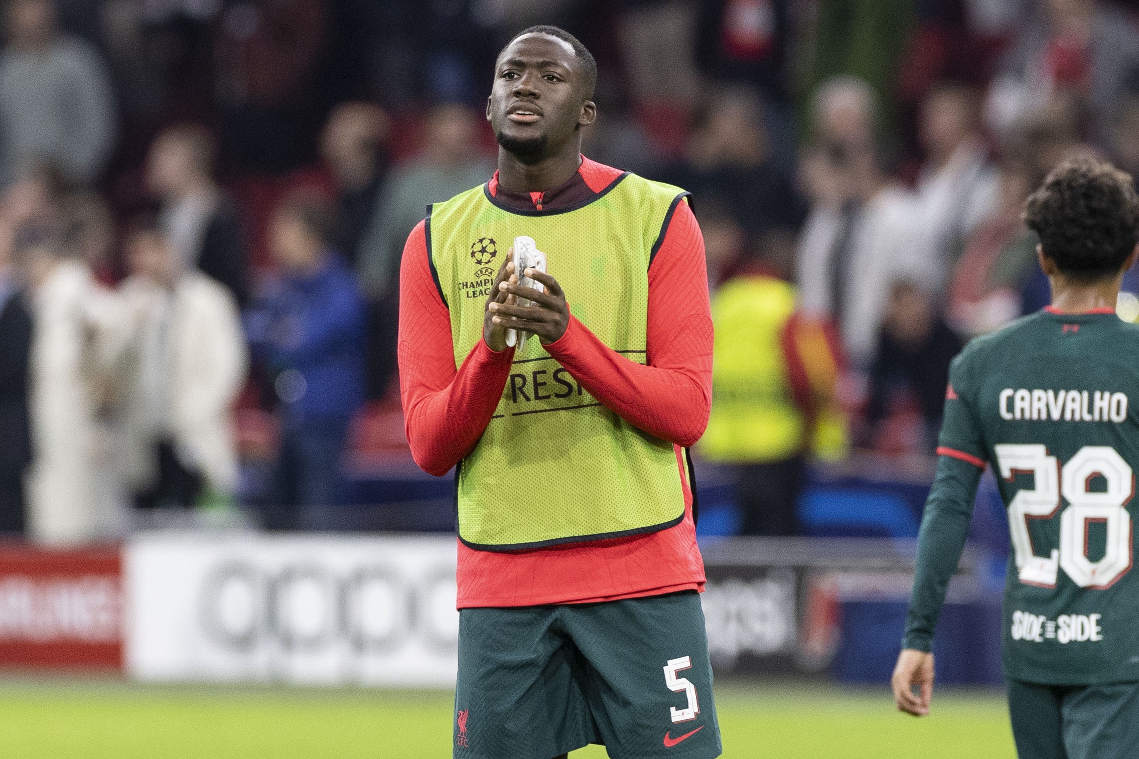 Endelig fikk supporterne se Calvin Ramsay. Hovedpersonen selv var i ...