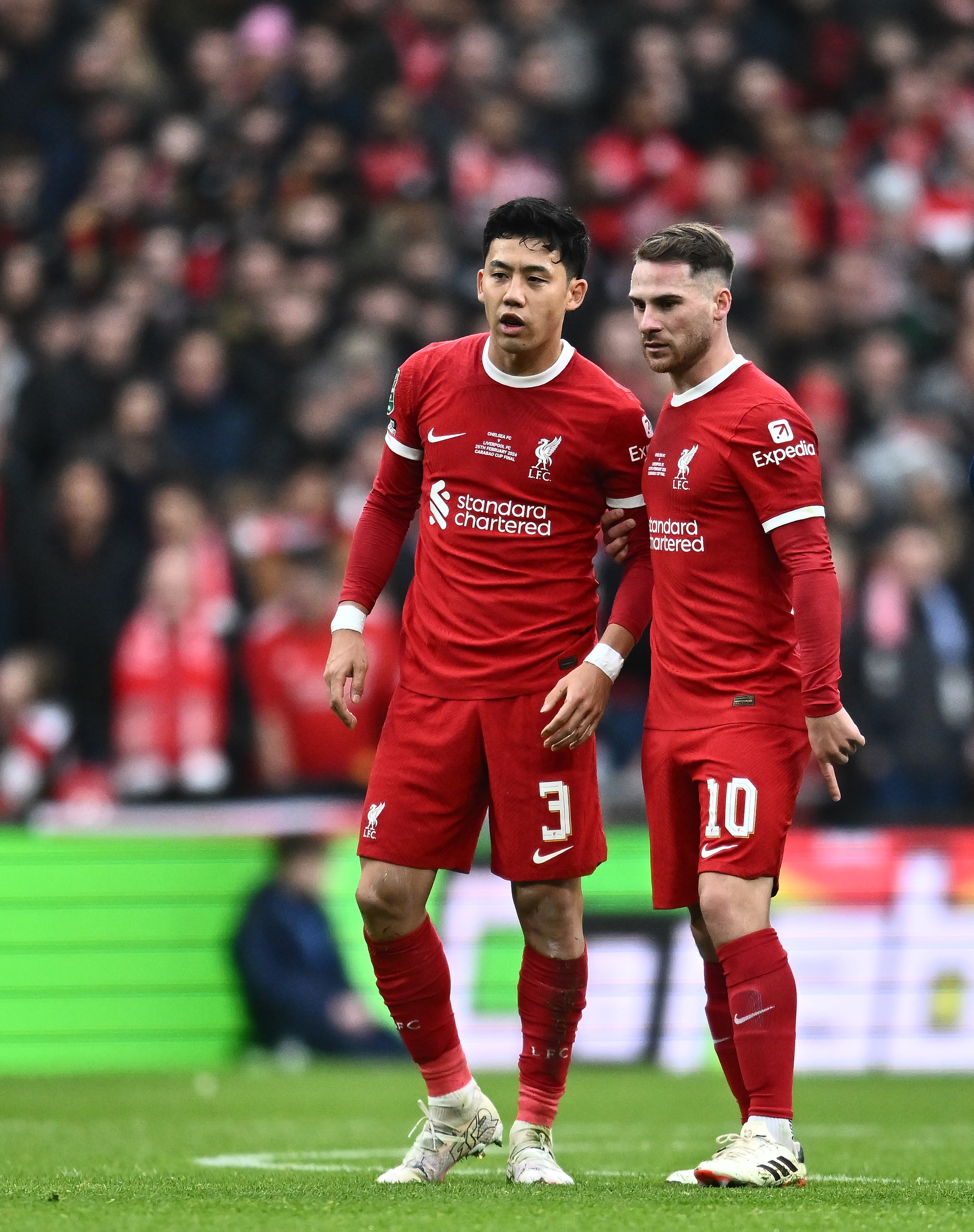 Mac Allister og Endo har kanskje spilt litt for mye de siste ukene ...