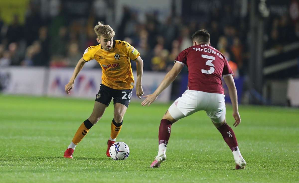 Cain med målgivende for opprykksjagende Newport | Arkiv