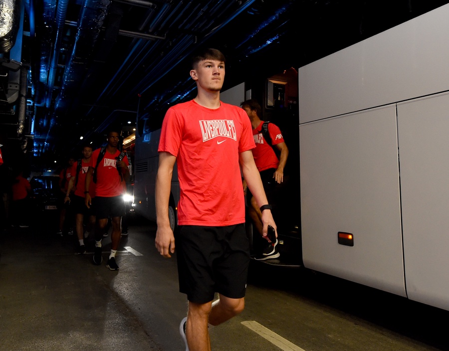 Endelig fikk supporterne se Calvin Ramsay. Hovedpersonen selv var i ...