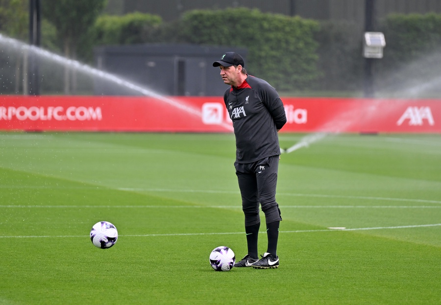 Krawietz har tatt sin første trenerjobb etter at han forlot Liverpool ...